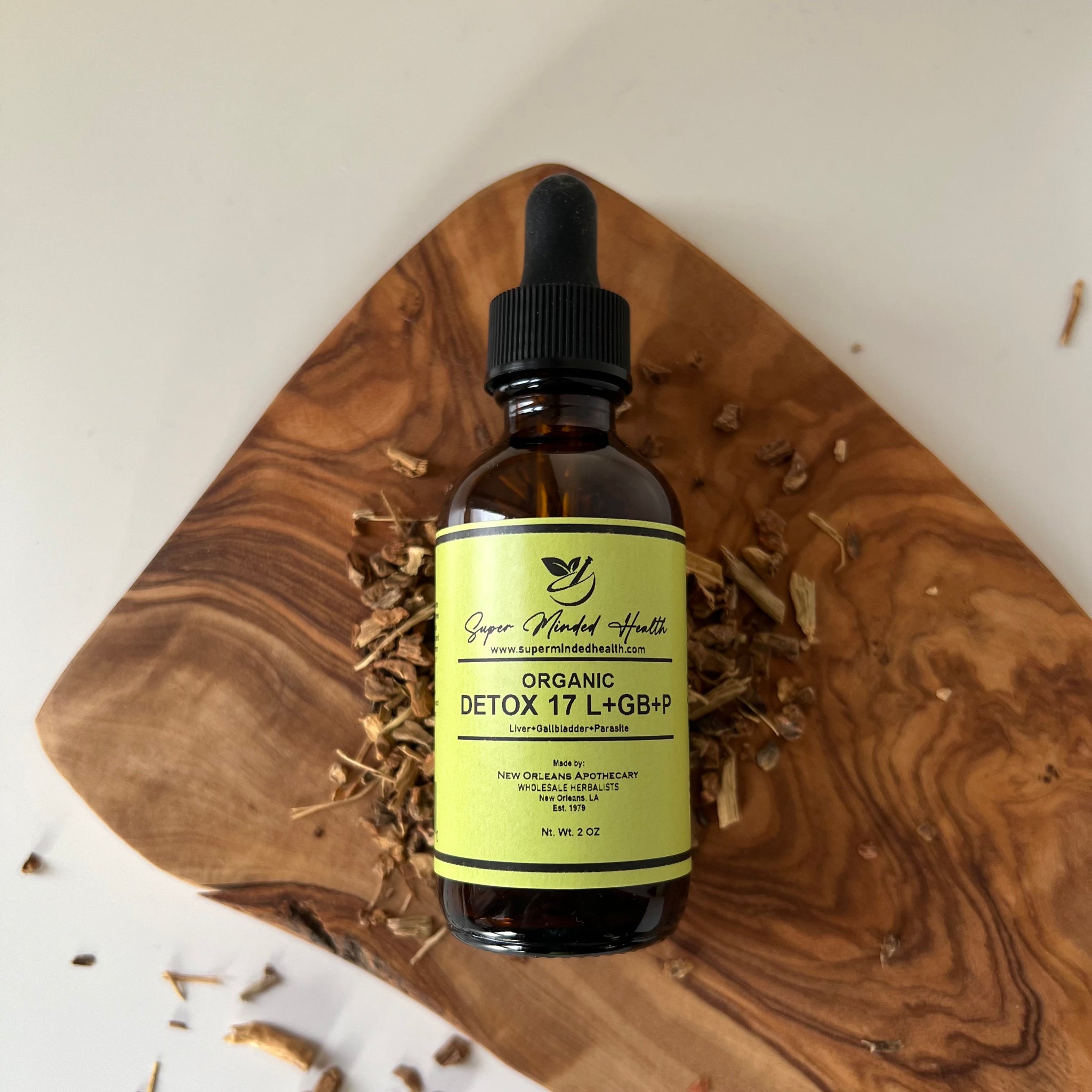 Detox 17 Tincture | L+GB+P | Liver Gallbladder Cleanse | Organic Liver ...