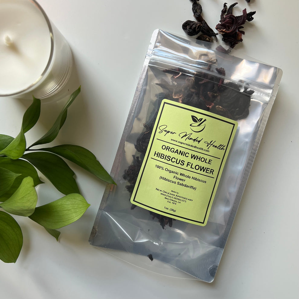 Hibiscus Flowers | C/S Organic Whole Dried | Hibiscus Sabdariffa ...